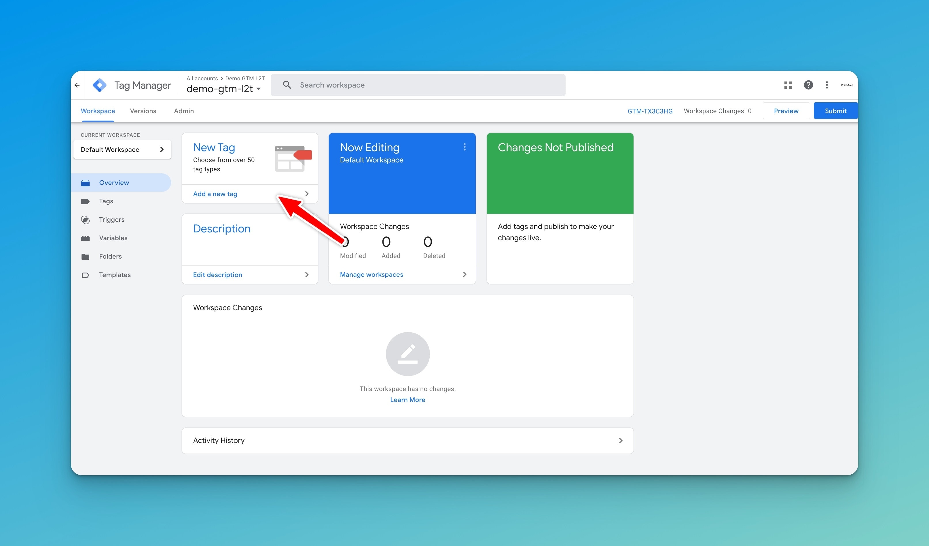 Google Tag Manager: add the widget to your website - Lead2Team ...